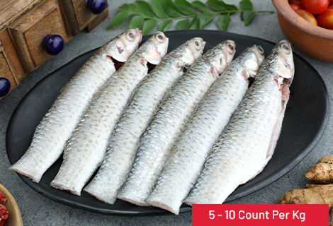 Buy Parshe Fish Online | Whole Parshe Fish Cleaned & Without Tail - Licious